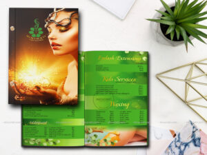 Bí quyết thiết kế menu spa độc đáo và sang trọng - In cực nét