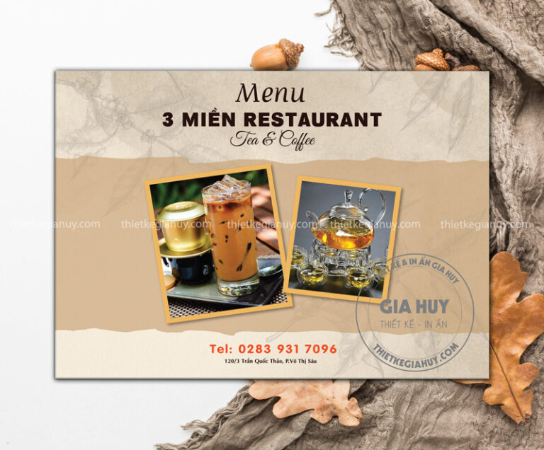 Tổng hợp những mẫu menu bảng hot trend 2026