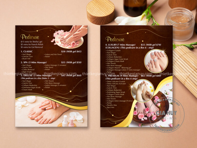 Tổng hợp những mẫu menu bảng hot trend 2026