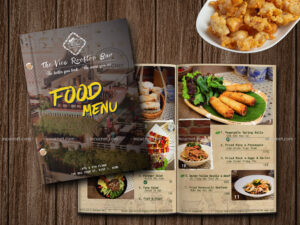 Thiết kế menu đẹp nhanh thu hút khách hàng - In cực nét